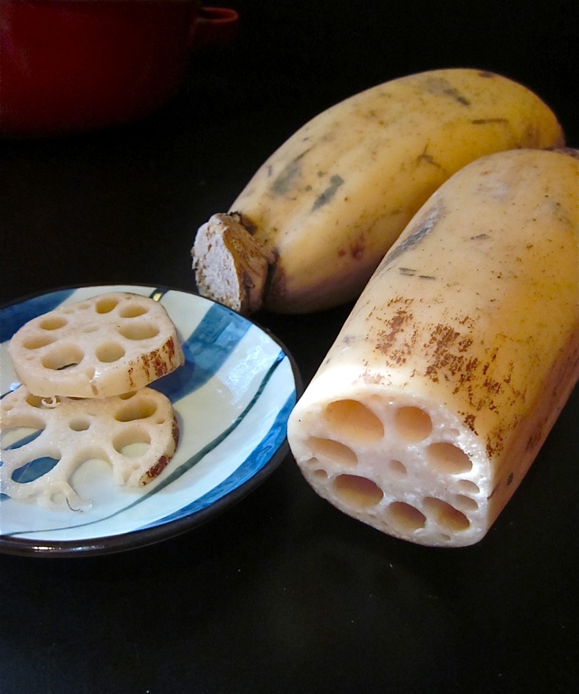 Popo's River: Lotus root three ways