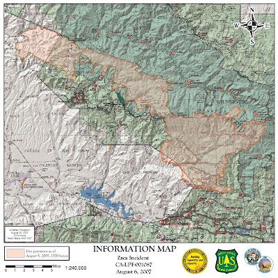 CFN - CALIFORNIA FIRE NEWS - CAL FIRE NEWS : Inciweb update: Zaca ...