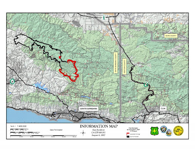 CFN - CALIFORNIA FIRE NEWS - CAL FIRE NEWS : Inciweb update: Zaca ...