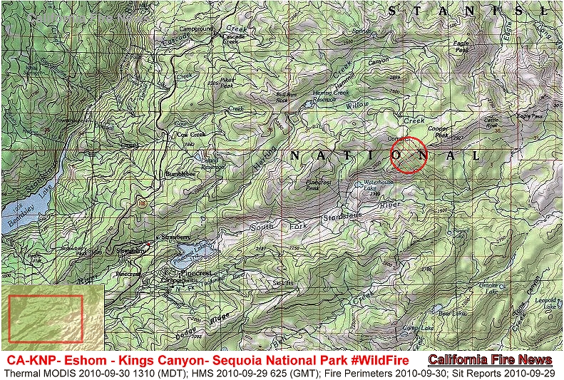 Holy Jim Canyon Fire Map - United States Map
