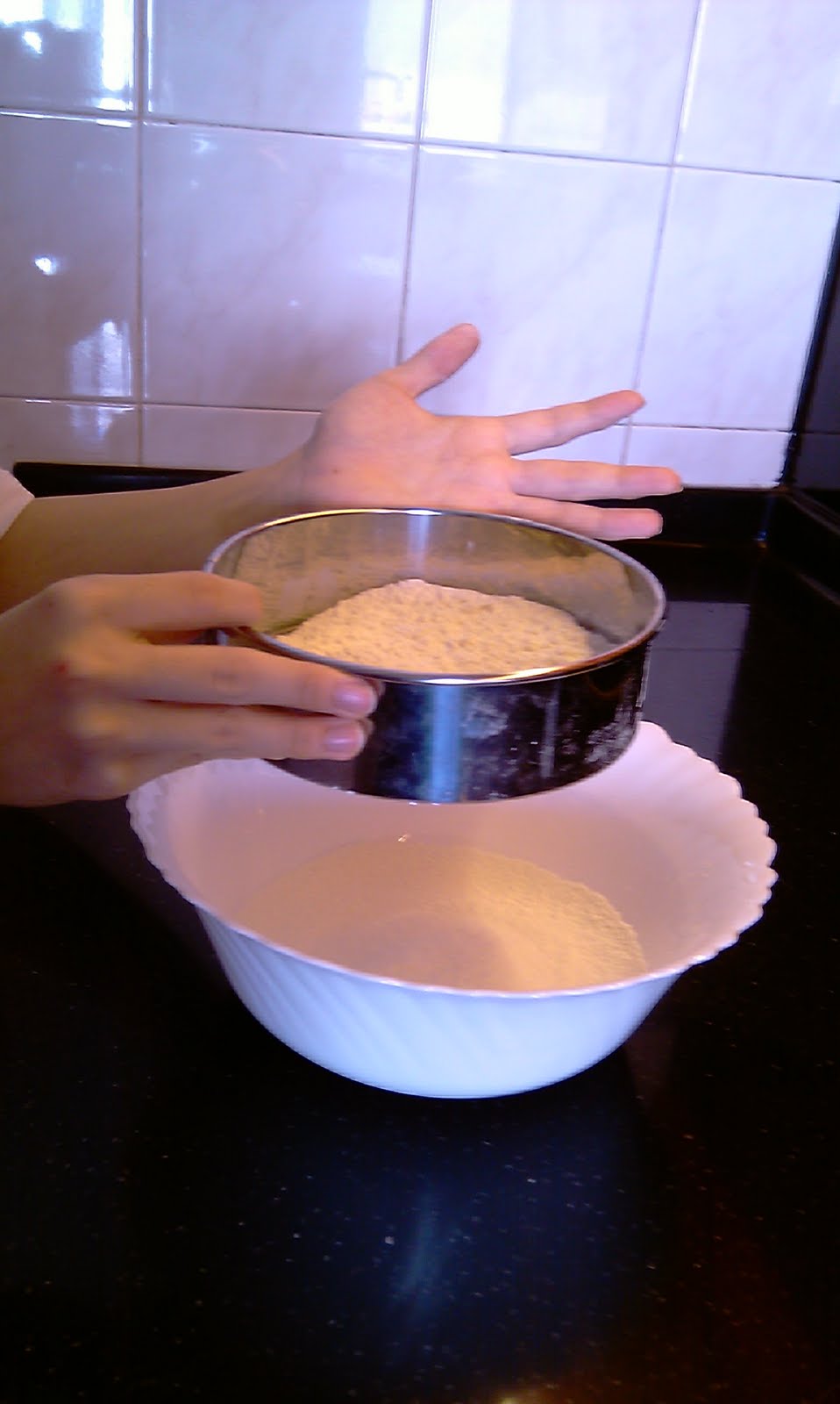 Food Gastronomy: Tuna Flan (Short Crust Pastry - Rubbing-in Method)