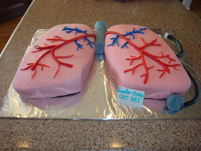 Pink House Cakes: The Lung Cake