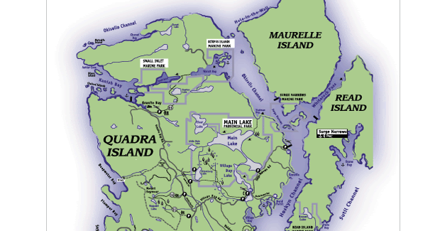 Powell River Books Blog: Circumnagivating Quadra Island - Days 2 & 3