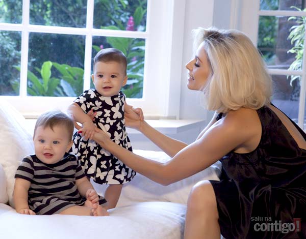 News Bianca Rinaldi: Bianca Rinaldi e suas filhas Gêmeas Beatriz e Sofia