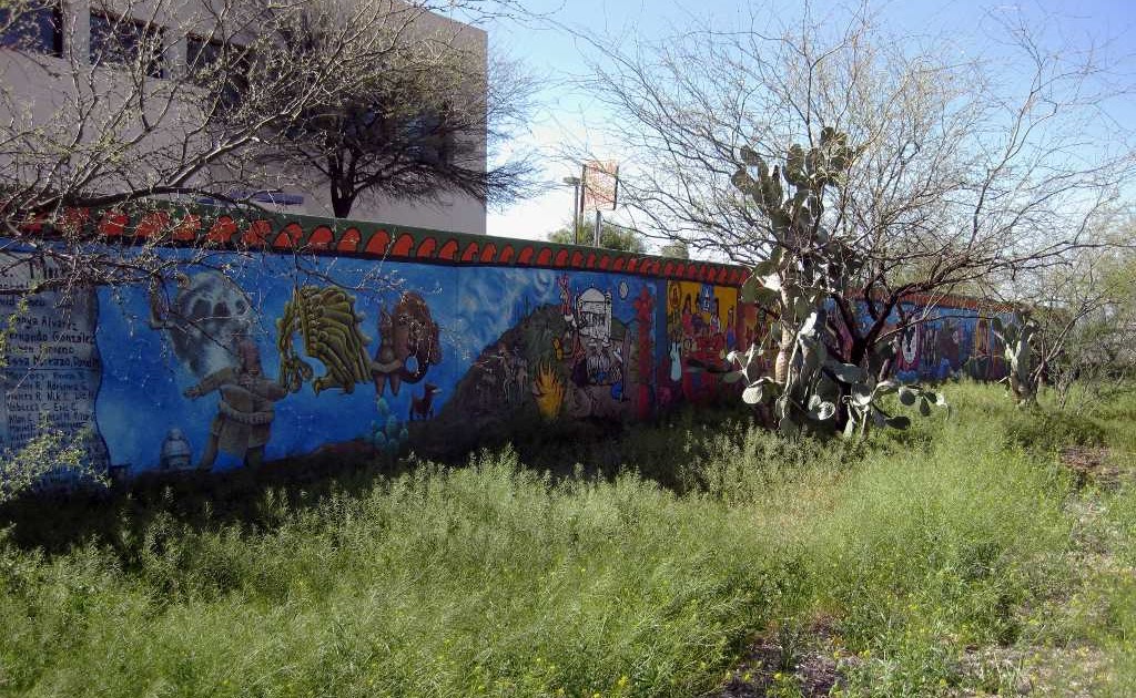 The Tucson Murals Project: The famous hidden 100-foot-long mural