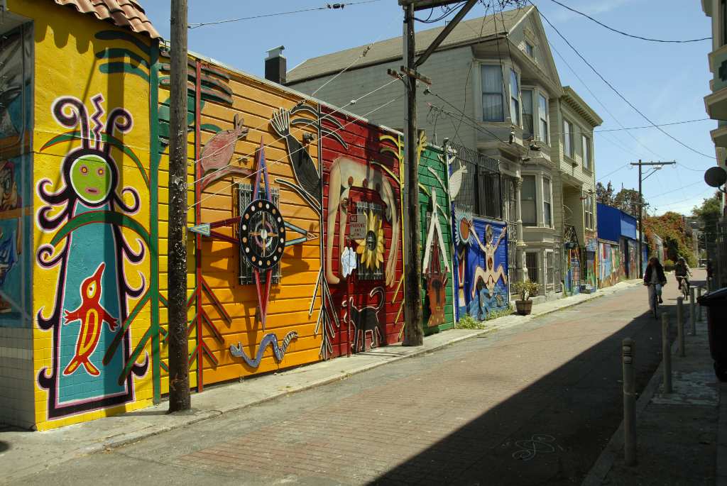 The Tucson Murals Project: Mural streets in San Francisco