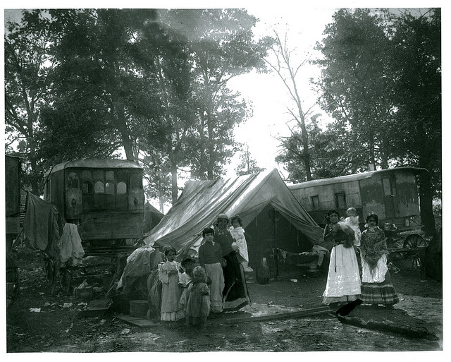 enid and edgar vintage: Gypsy Camp