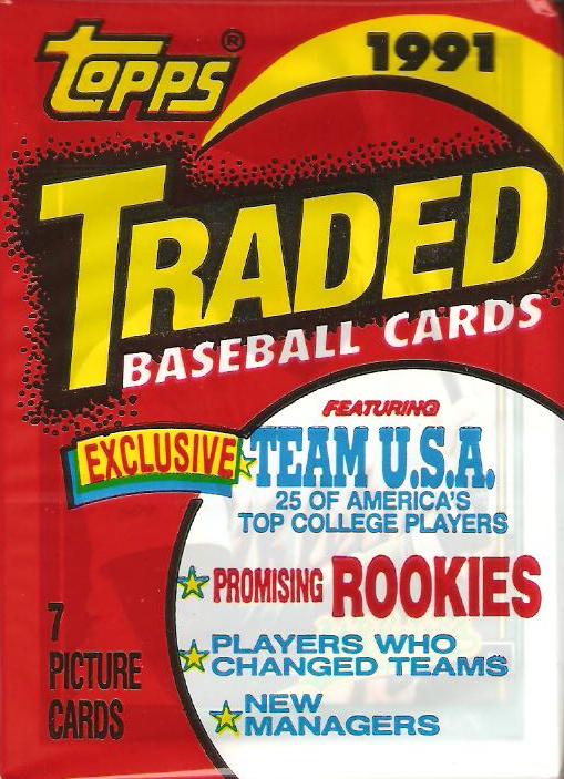 Shoebox Legends: Pack Rip - 1991 Topps Traded Baseball