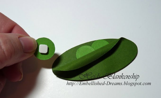 Embellished Dreams: Sweet Pea Card