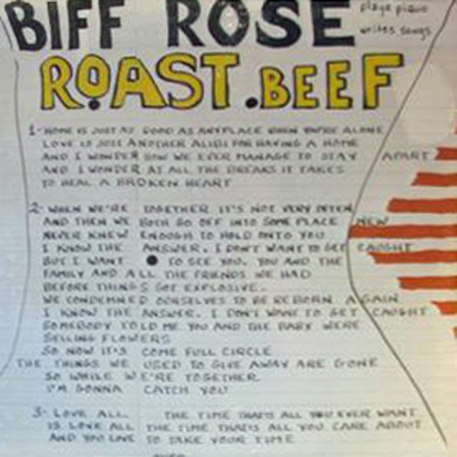 Vintage Stand-up Comedy: Biff Rose - Roast Beef 1976