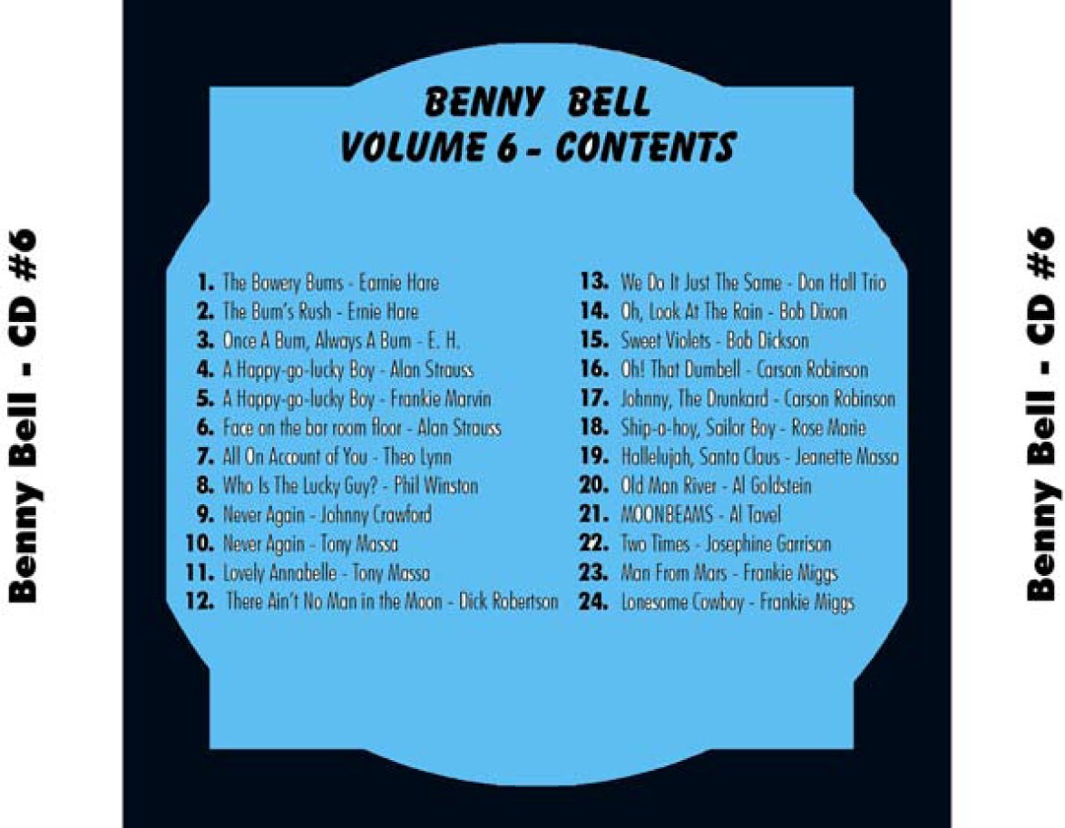 Vintage Stand-up Comedy: Benny Bell - Hilarious Musical Comedy Of Benny ...