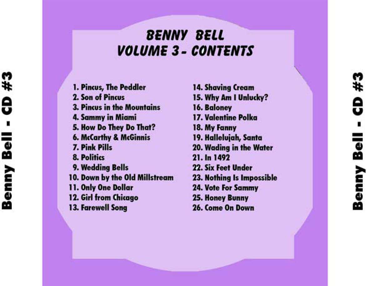 Vintage Stand-up Comedy: Benny Bell - Hilarious Musical Comedy Of Benny ...