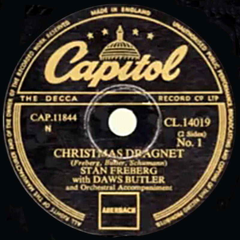Vintage Stand-up Comedy: Stan Freberg - Christmas Dragnet (Single) 1953