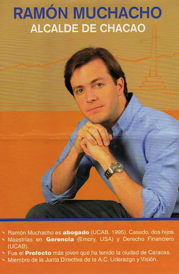 EL REPUBLICANO LIBERAL: *RAMON MUCHACHO ALCALDE DE CHACAO