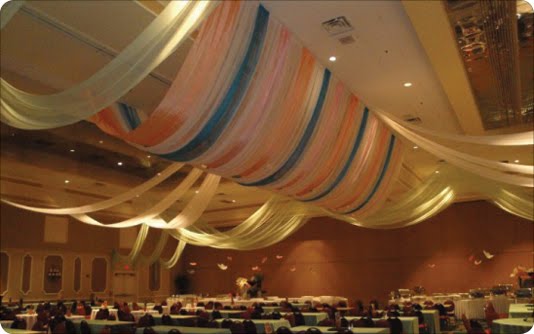 W Drapings Florida: Ceiling Drapings and Wedding Chiffon: W Drapings ...
