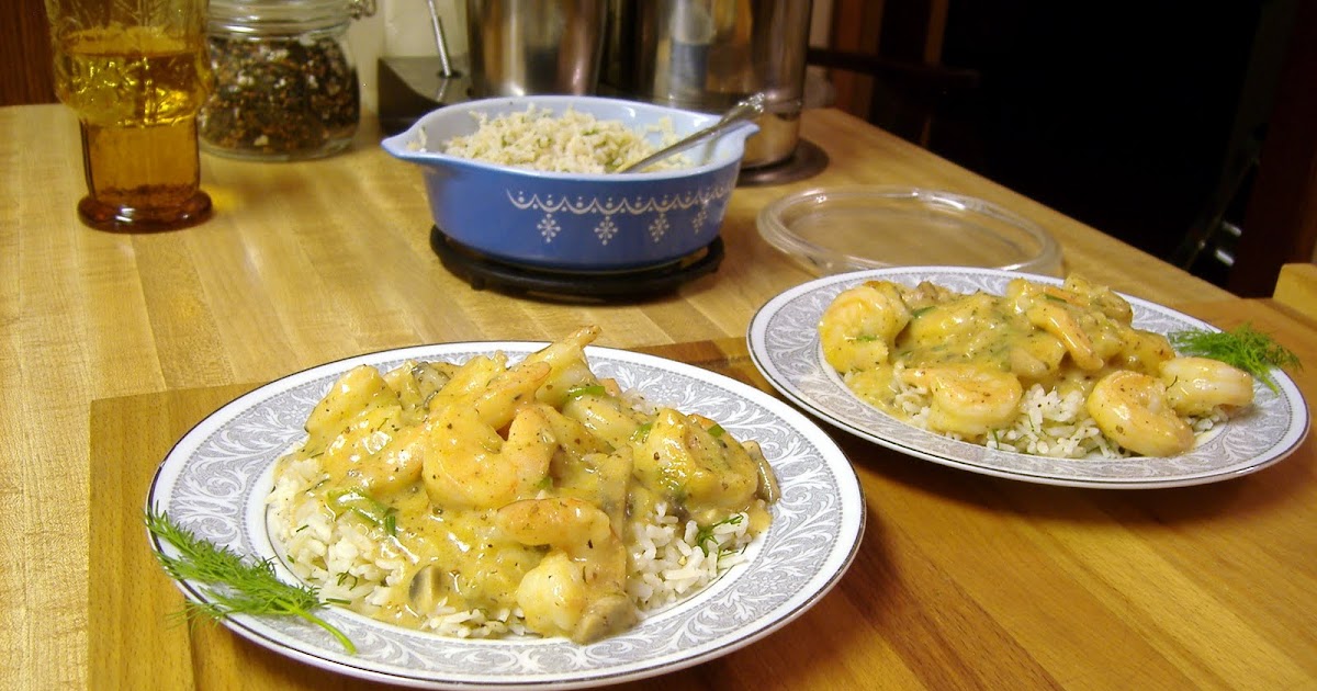 Cooking for Zo: Shrimp Thermidor