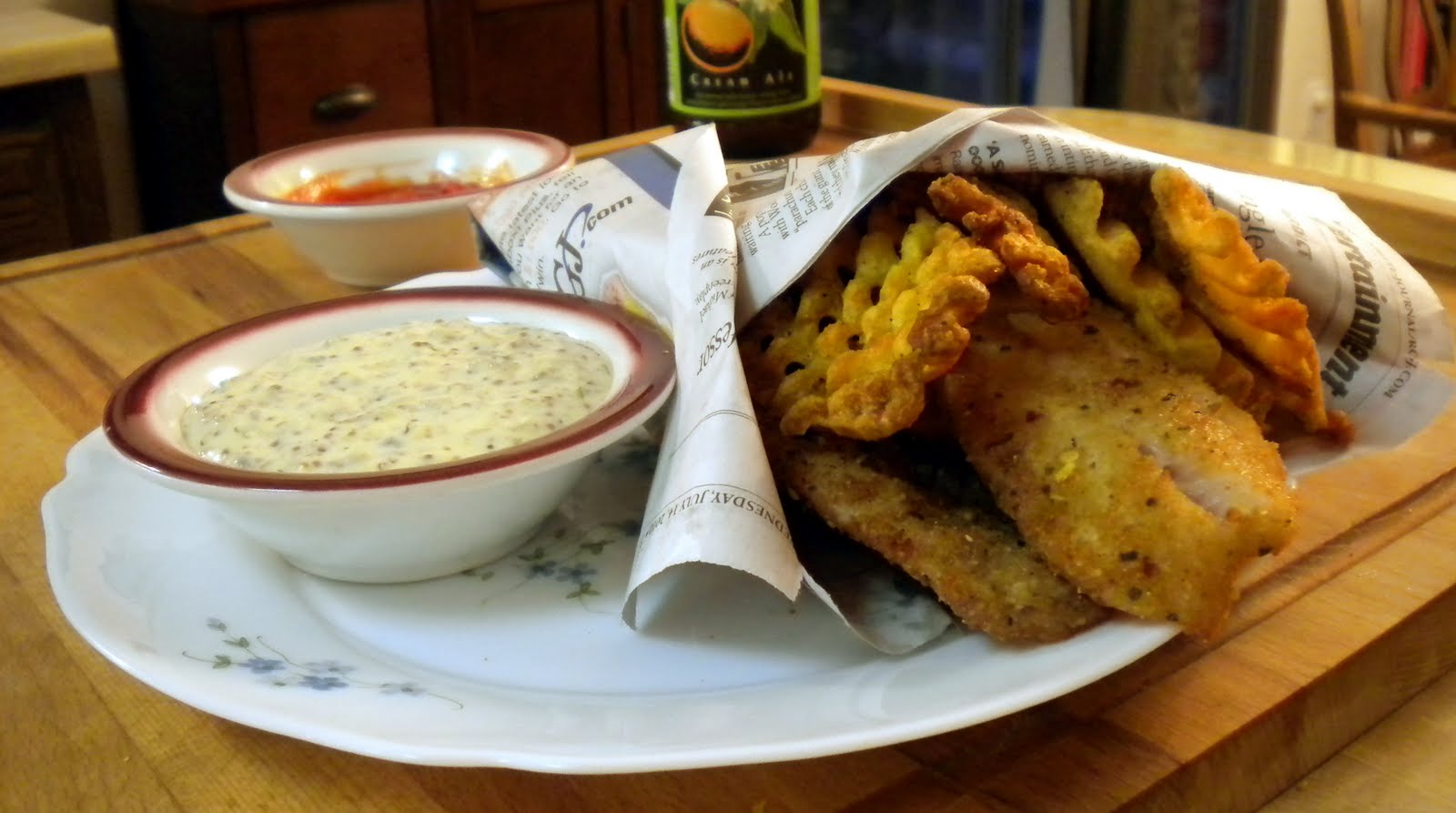 Cooking for Zo: Red Snapper Fish 'N' Chips