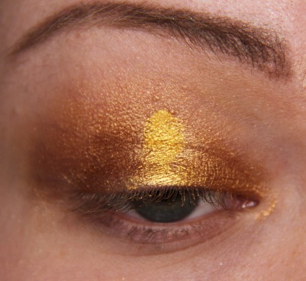 Makeup your Jangsara: Tutorial: Gold with Diamonds