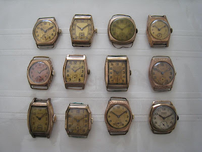 Pre-Owned Vintage Watch Price Guide: Various Designs of 1930s Art Deco ...