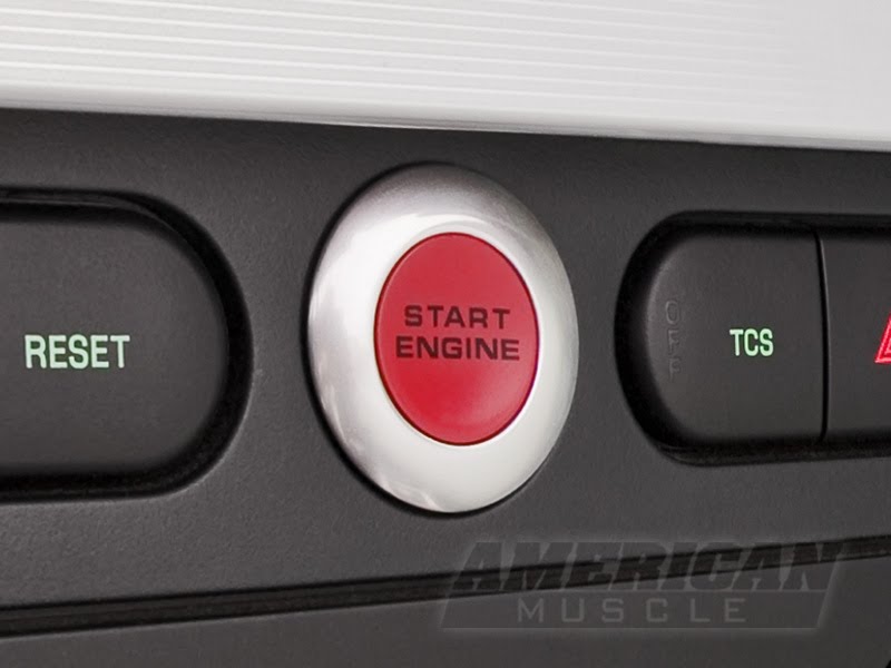 Pure American Muscle: button Start kit for ford Mustang