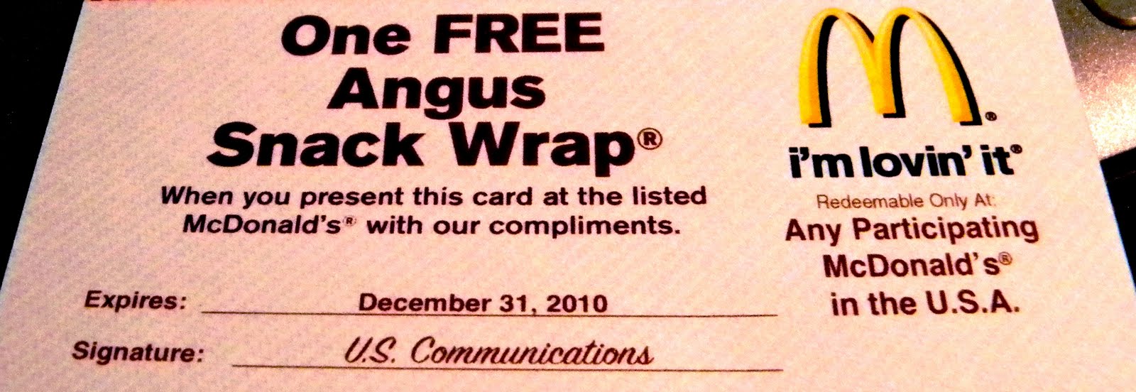 Forays of a Finance Foodie: Taste Testing the New McDonald’s Angus Beef ...