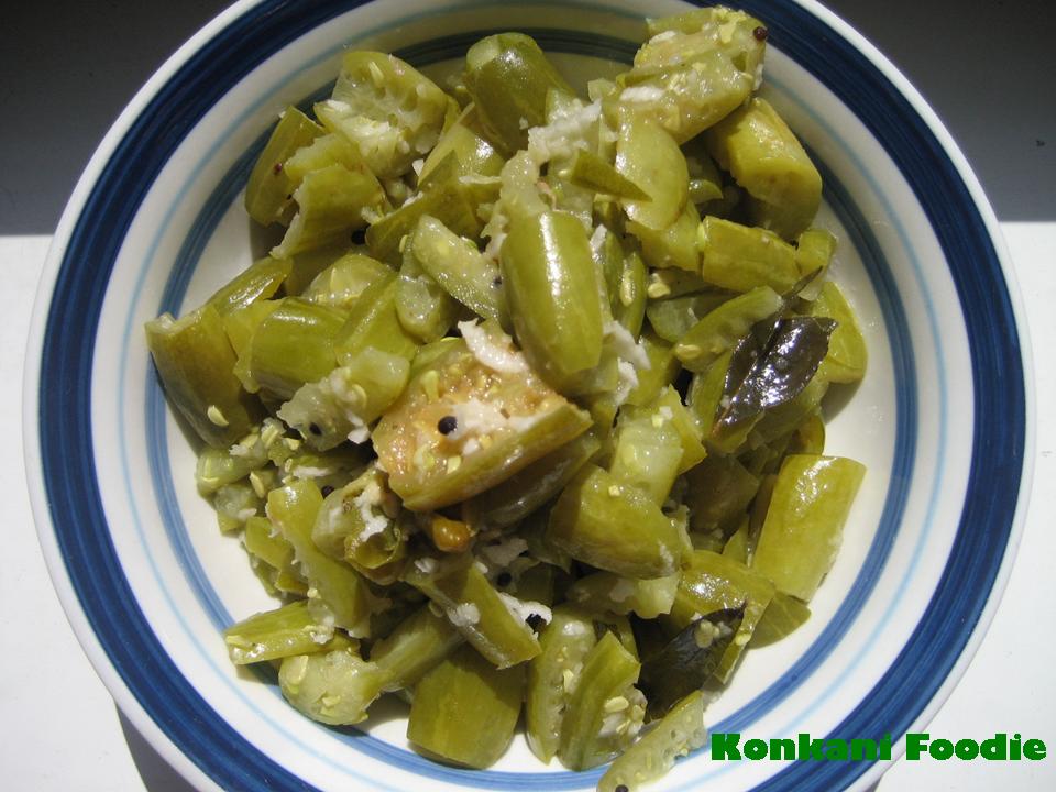 Konkani Foodie: Ivy Gourd Vegetable Side Dish (Tendle Upkari/ Tondli ...