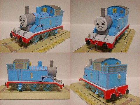 Thomas character| Free papercraft pattern, All papercraft's here