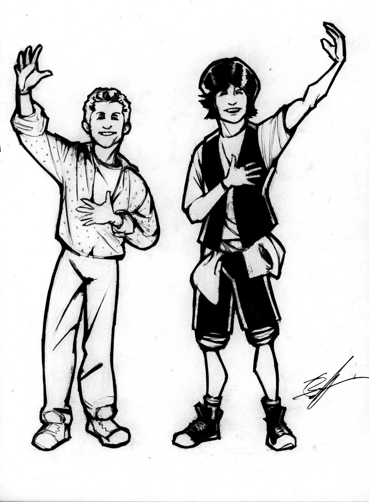Brad the Art Guy: Various drawings