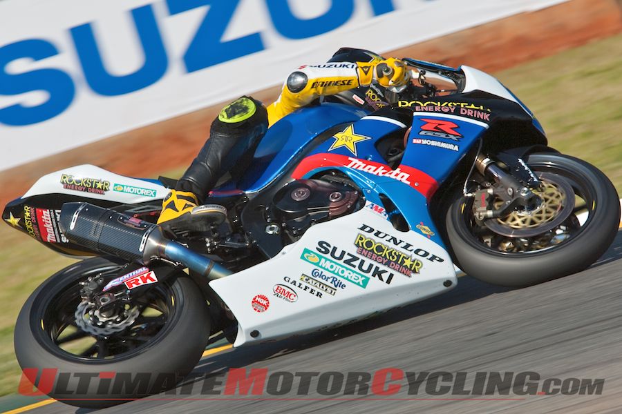 AMA Superbike: Blake Young at NJMP - Super bike motor