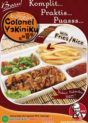 b*marvelous: Oriental Menu @ KFC