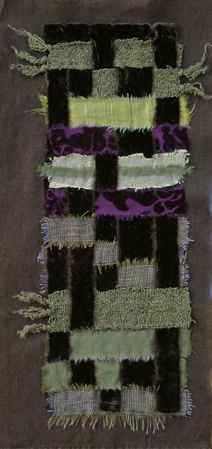 Weaving velvet... ~ Sweetpea Path