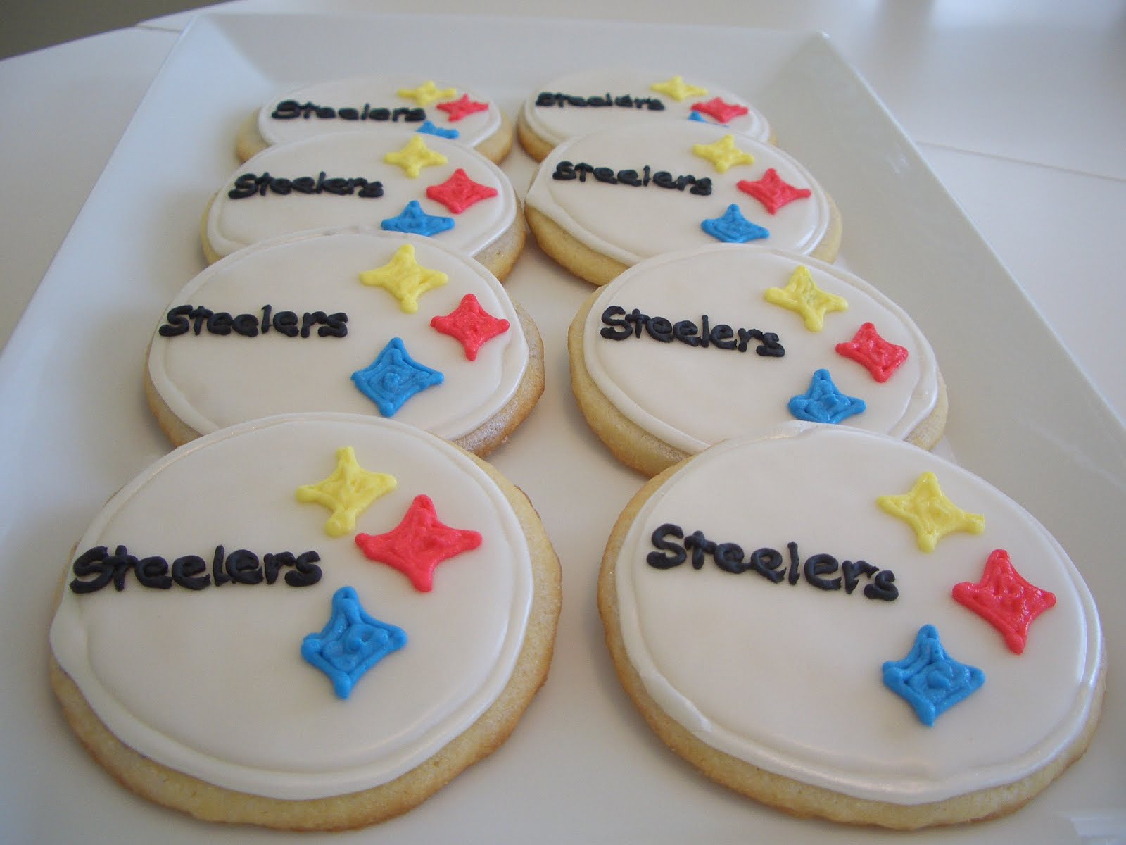 Andreas Cakes: Steelers Cookies