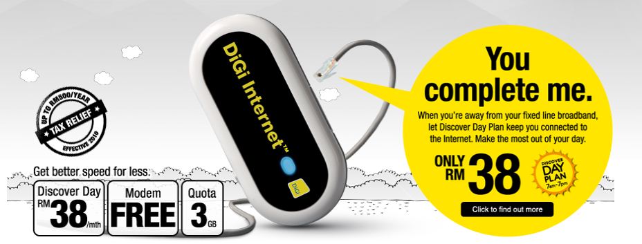 Fiber Biru: DIGI Broadband Unlimited