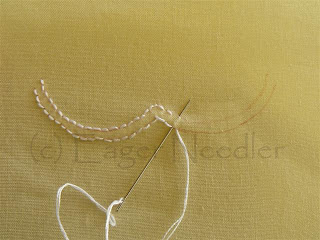 The Eager Needler: Double Back Stitch