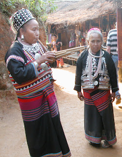 Of Peacocks & Elephants: Lahu Shi Women's Dress