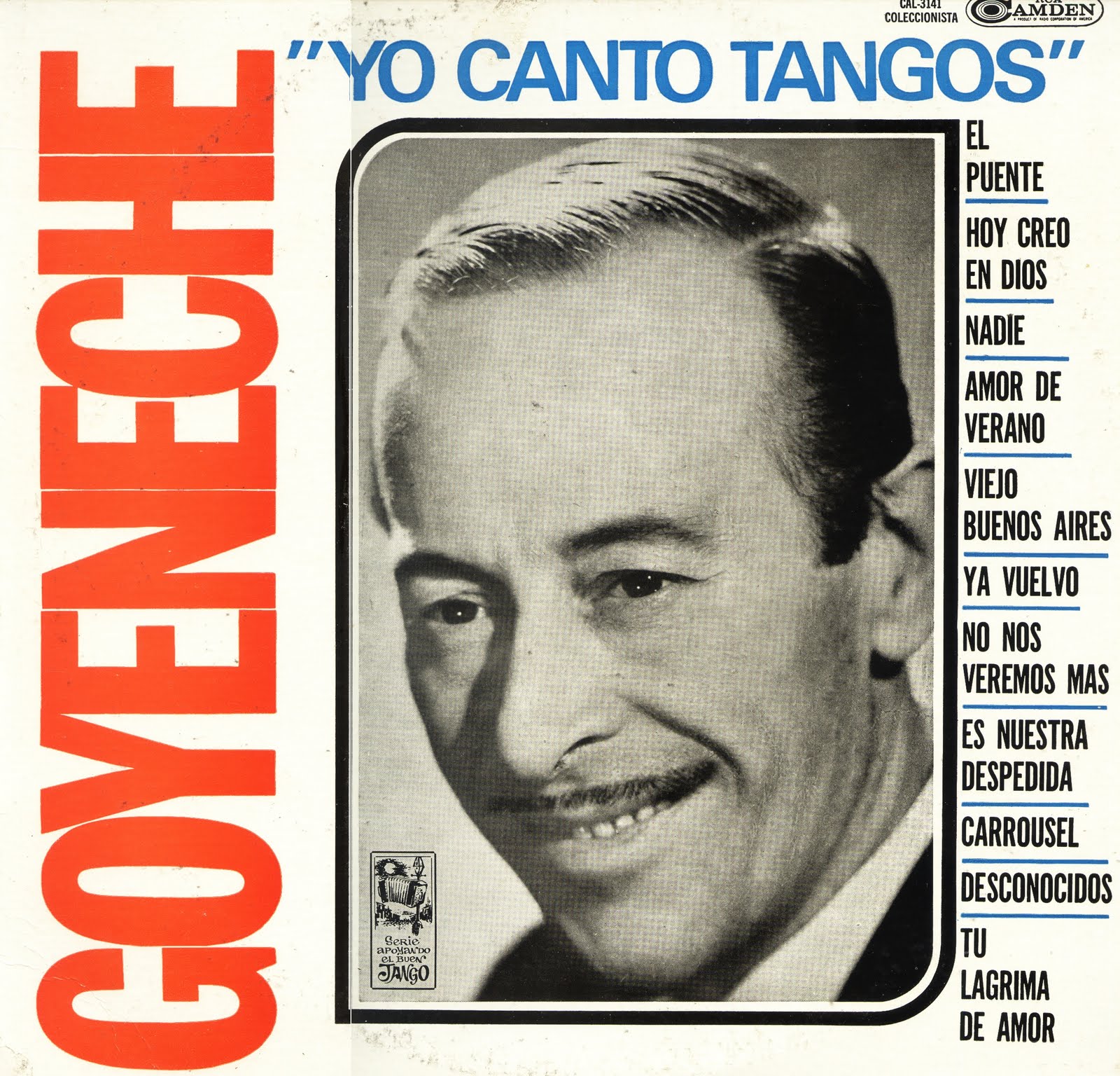 Notas y fobal: Roberto Goyeneche - Yo canto tangos - 1966