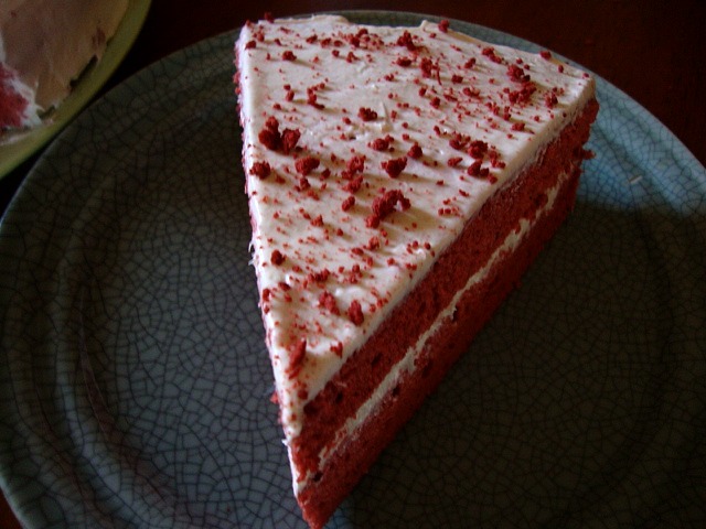 Red Velvet Angel Food Cake