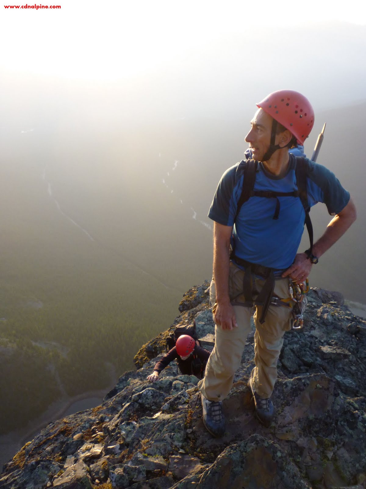 Canadian Rockies Alpine Guides: Mt Temple - East Ridge (IV 5.7) with ...