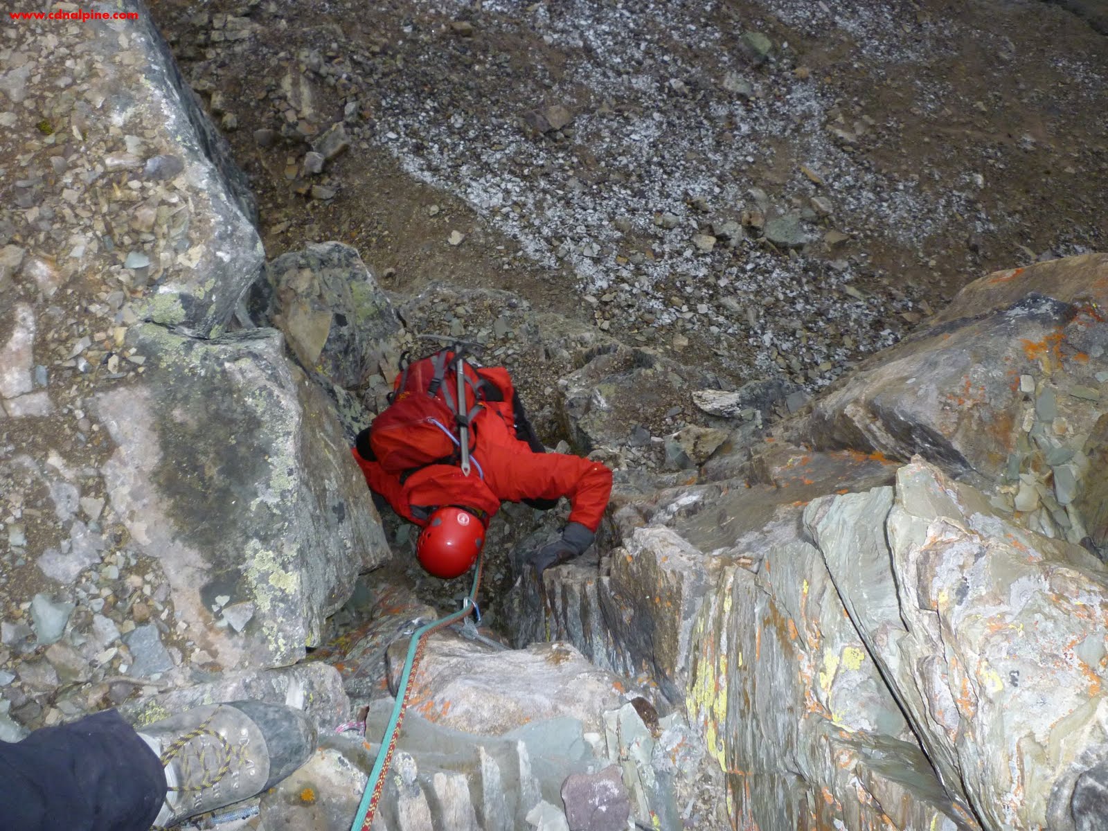 Canadian Rockies Alpine Guides: Mt. Temple East Ridge attempt.