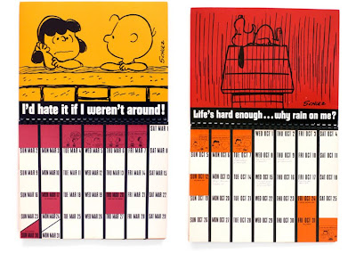 collecta: Calendário Peanuts 1969