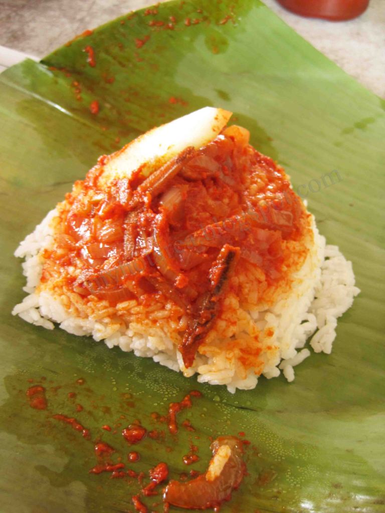 Nasi Lemak Morib - Pantai Morib @ Banting | Nikel Khor ^ ^ PaPago kaki