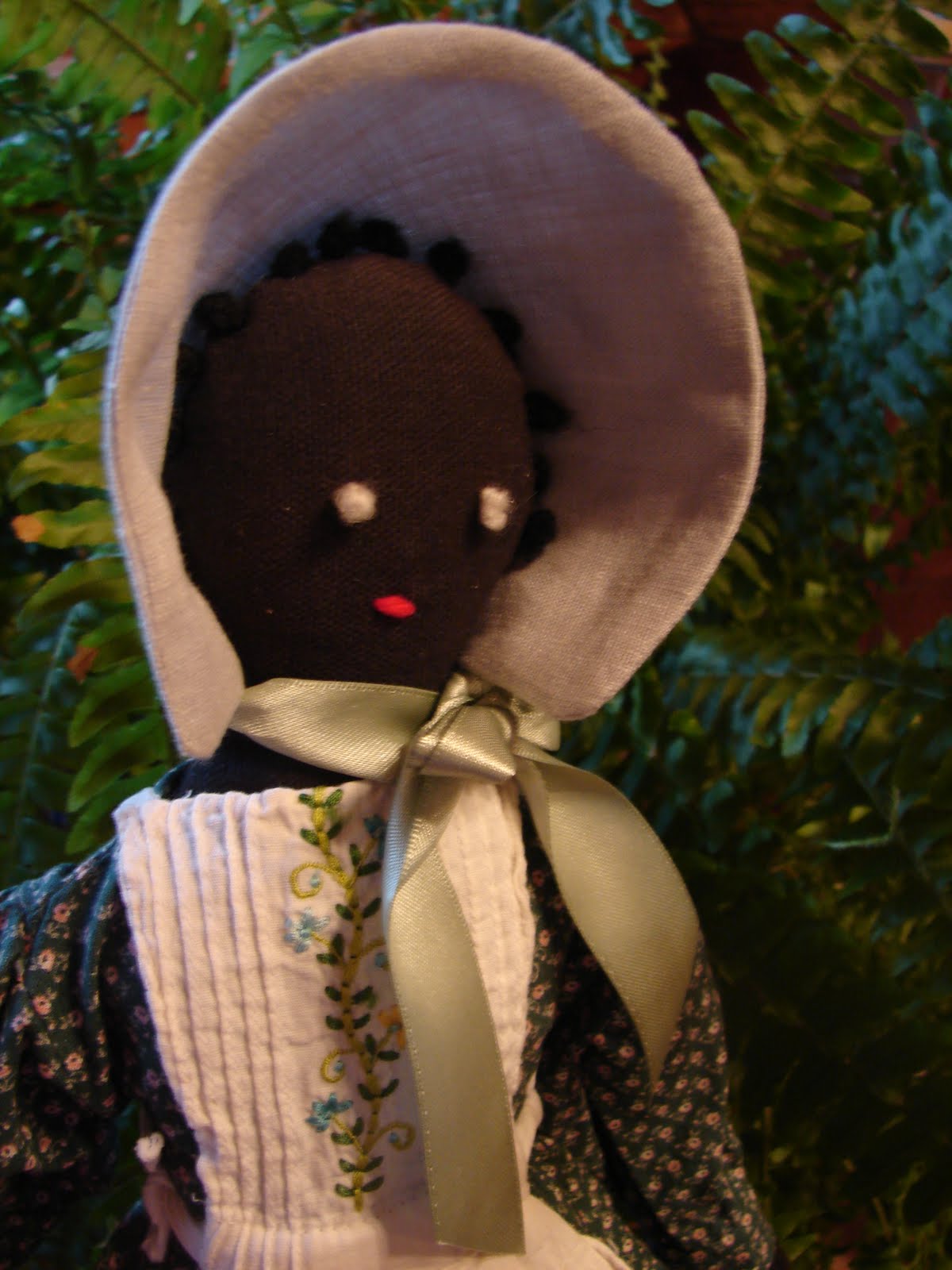 Miss Emaline's Circle of Fashionable Friends: Doll Bonnet Tutorial ...