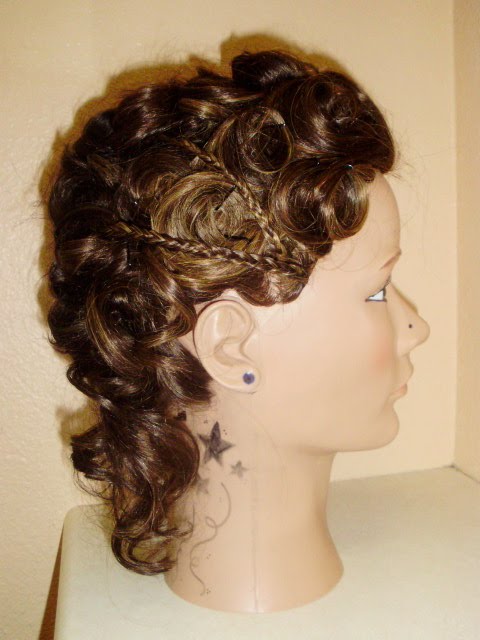 Hair by Lauren K: Updo: Victorian Curls & braids