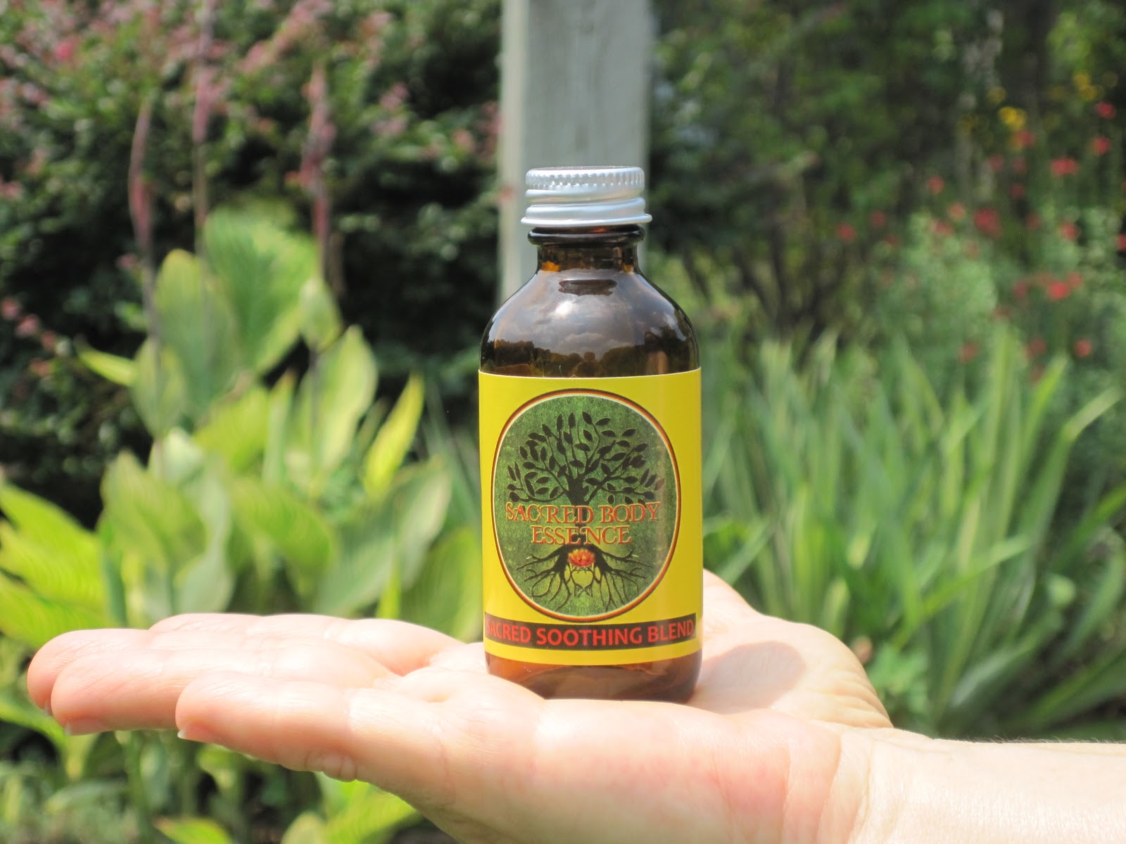 "Sacred Oil for Body-Mind-Spirit": Sacred Products