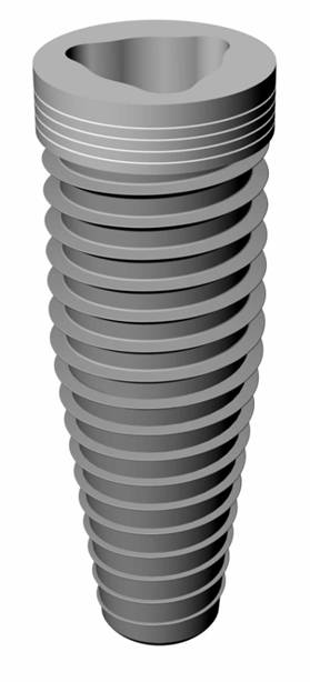 INSUMOS DENTALES MARTINEZ: Implante anatómico conexión interna