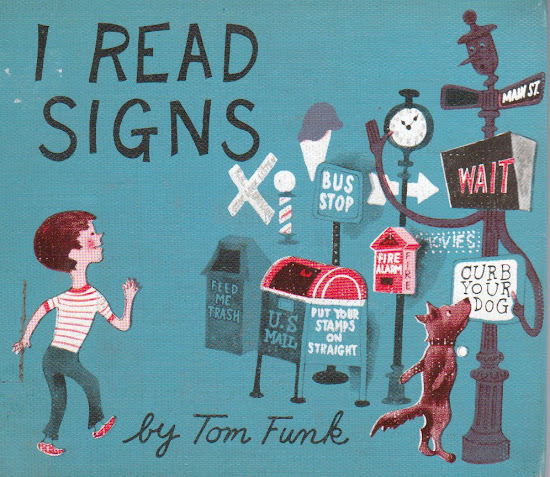 Vintage Kids' Books My Kid Loves: I Read Signs