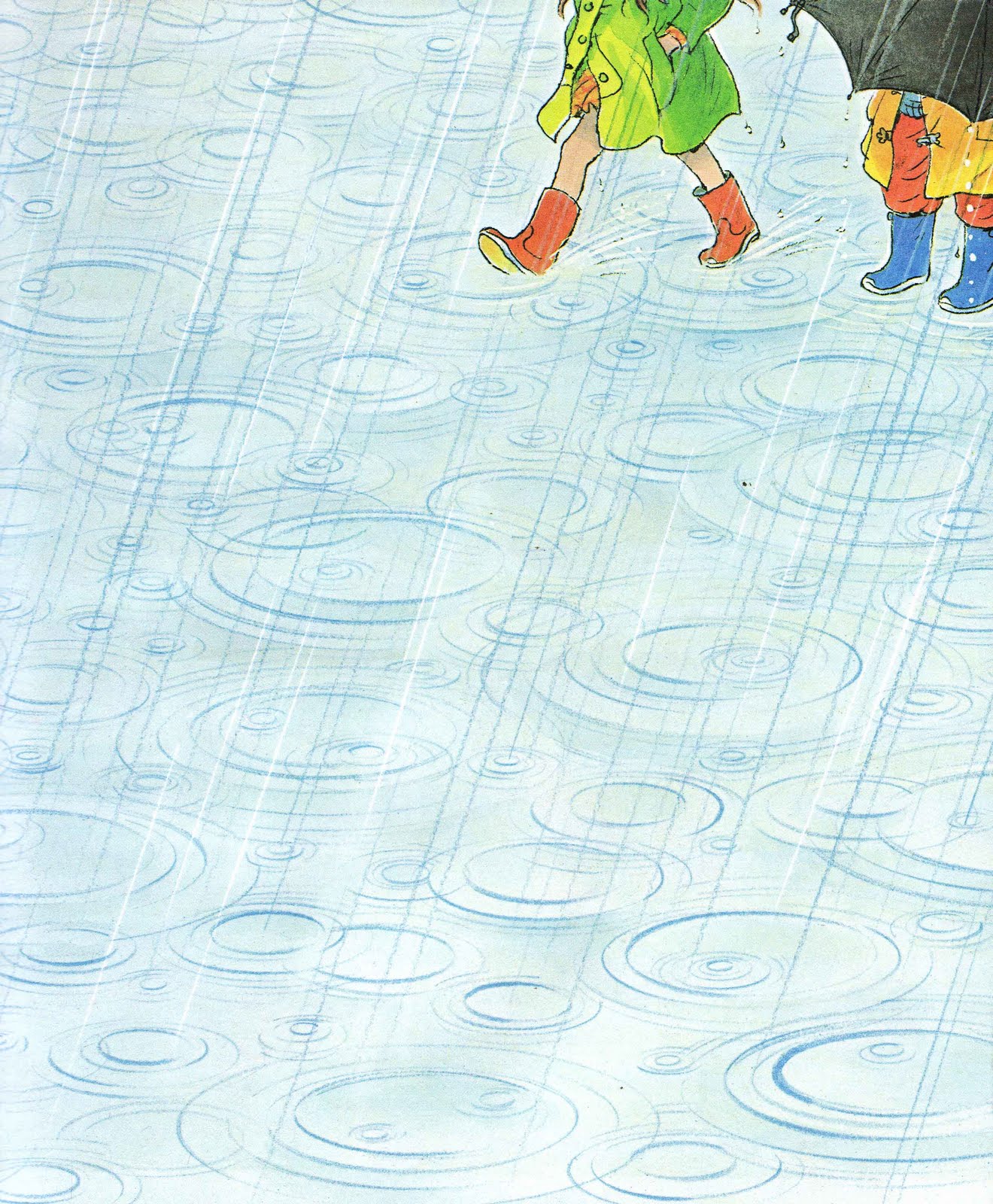 Vintage Kids' Books My Kid Loves: Rain