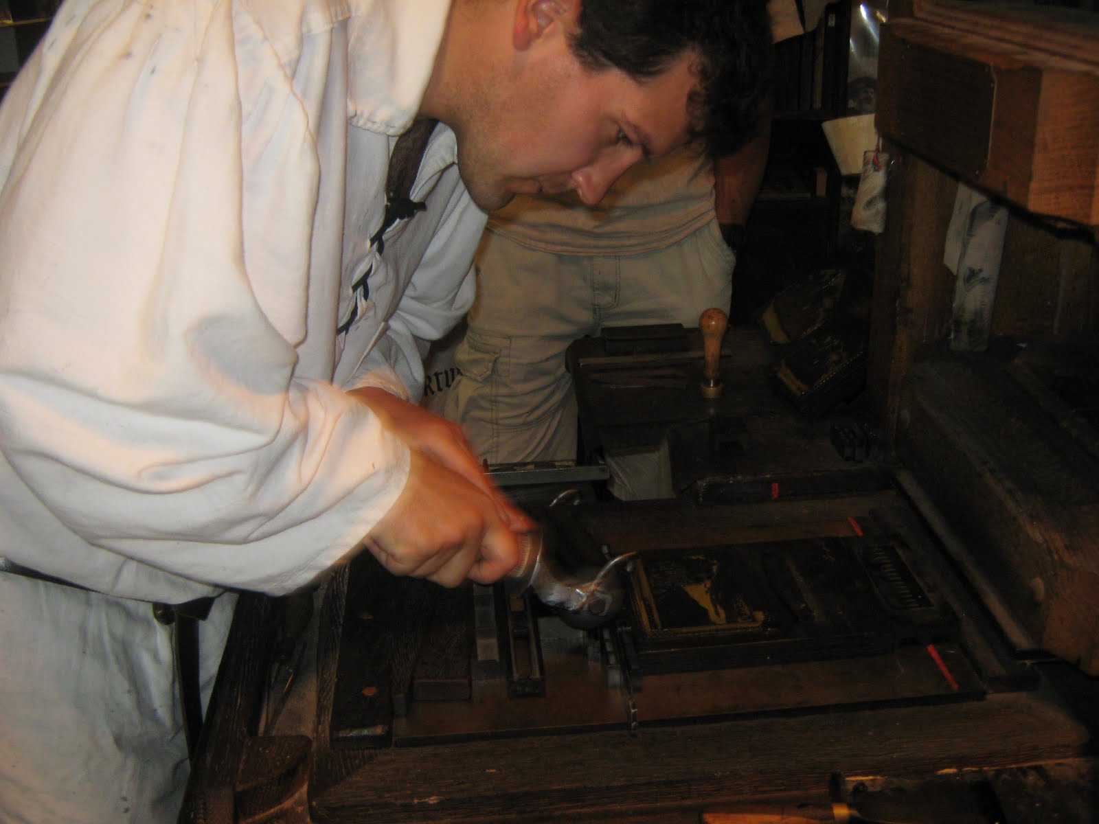 Kowhai Class: The Olden Day Printer