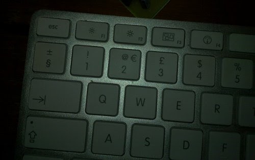 BioChemGame Lab: Where is my Hash-Key on the UK Mac keyboard?