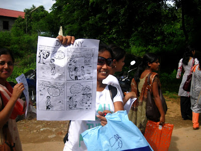 New Ways: Anti Ragging Zindabad! Comics Power Zindabad!